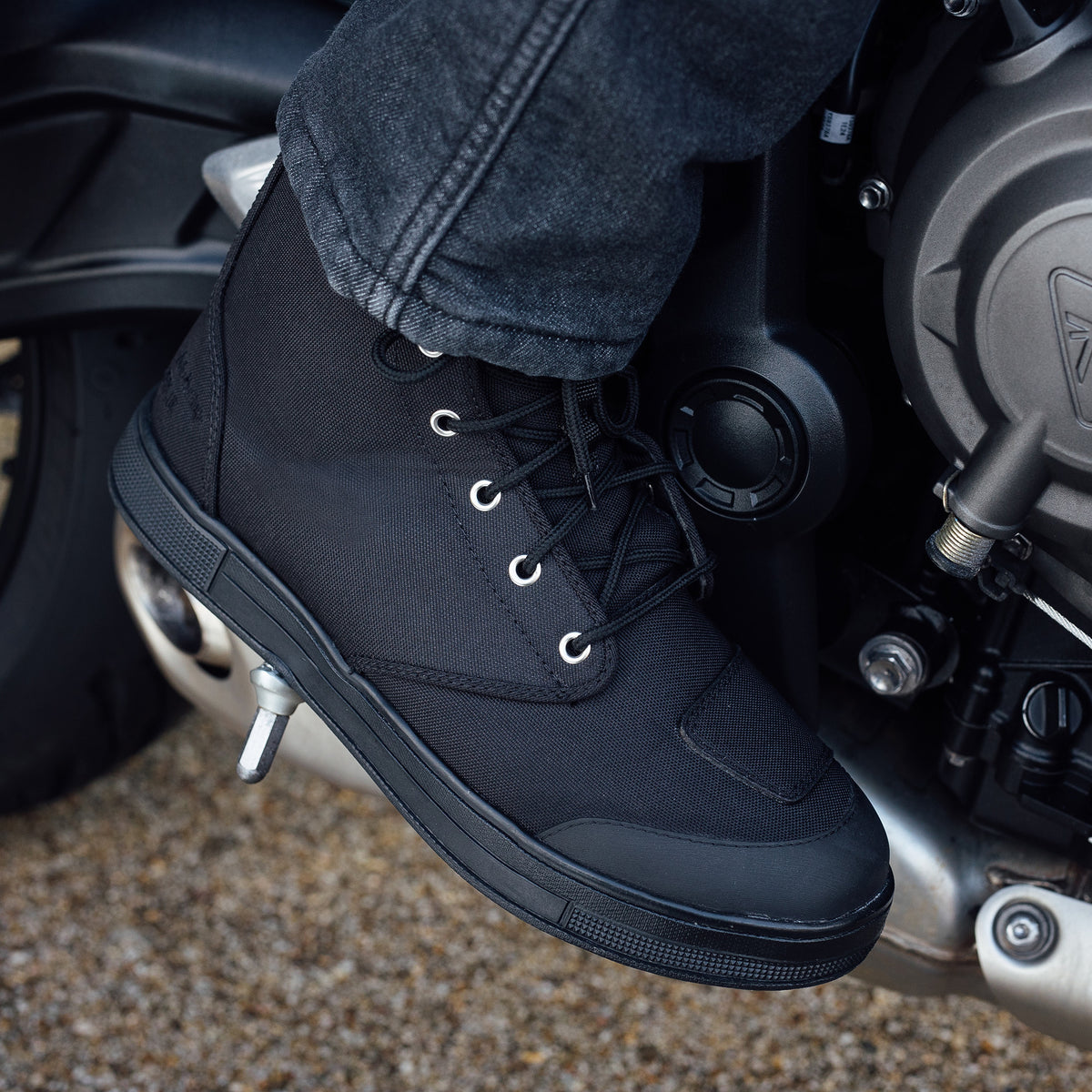 Knots Canvas D3O Boot – Merlin Motorcycle Clothing