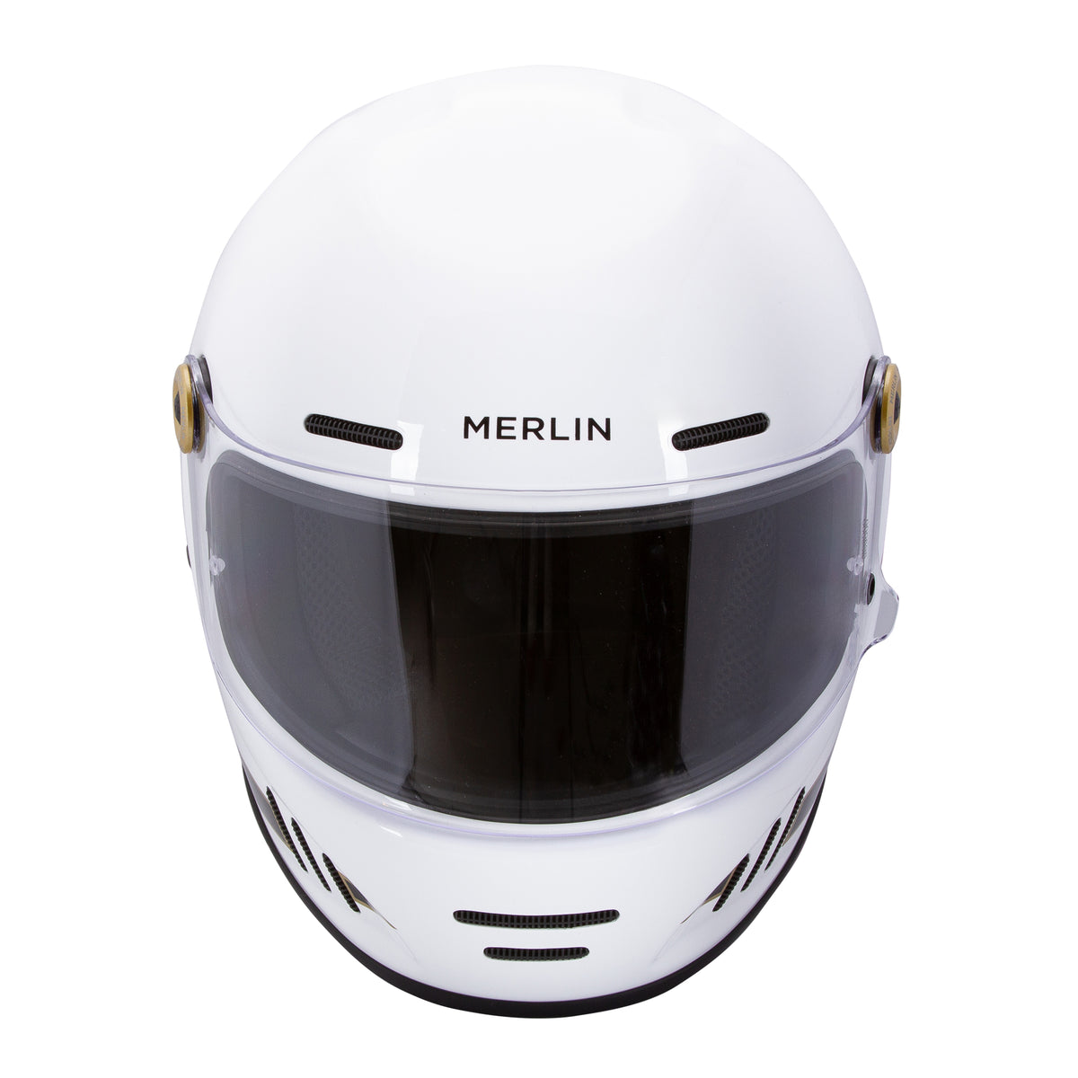 Revival Vintage Full Face Helmet - Flash Optic White – Merlin ...