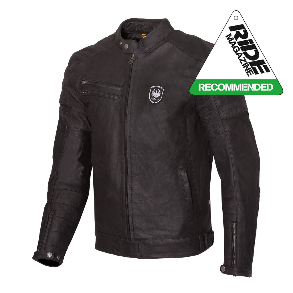 Alton II D3O Leather Jacket – Merlin Motorcycle Clothing