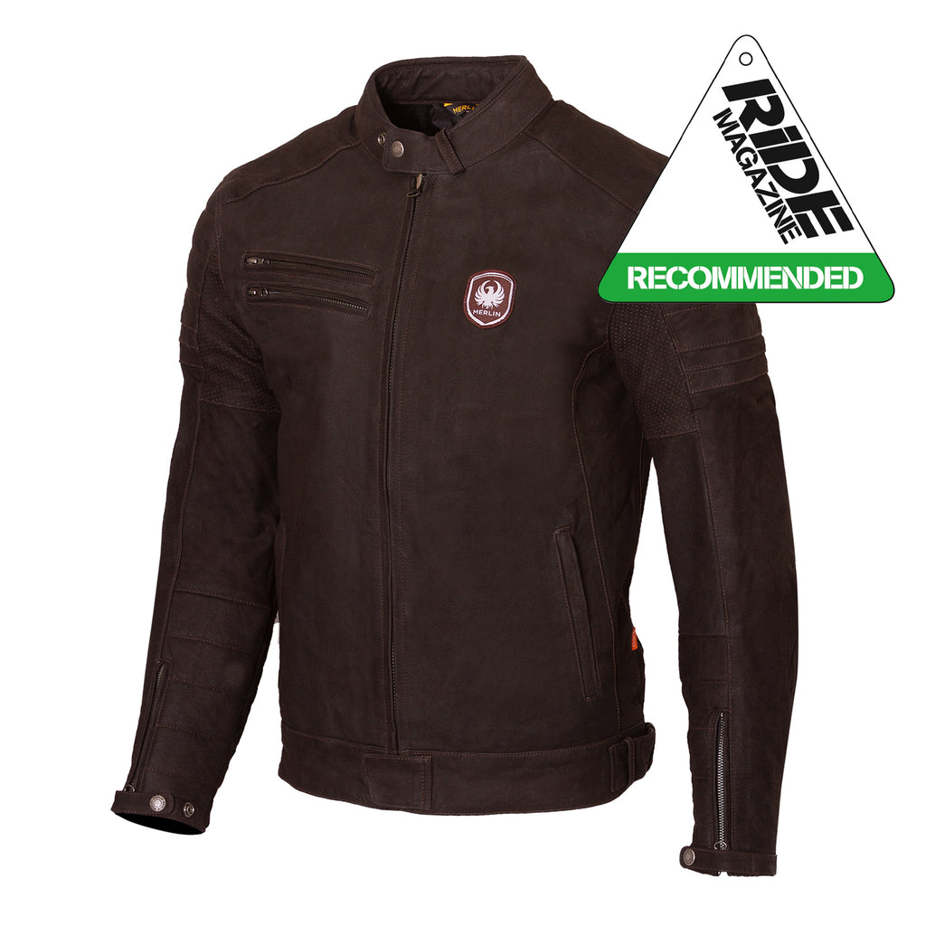 Alton II D3O Leather Jacket – Merlin Motorcycle Clothing