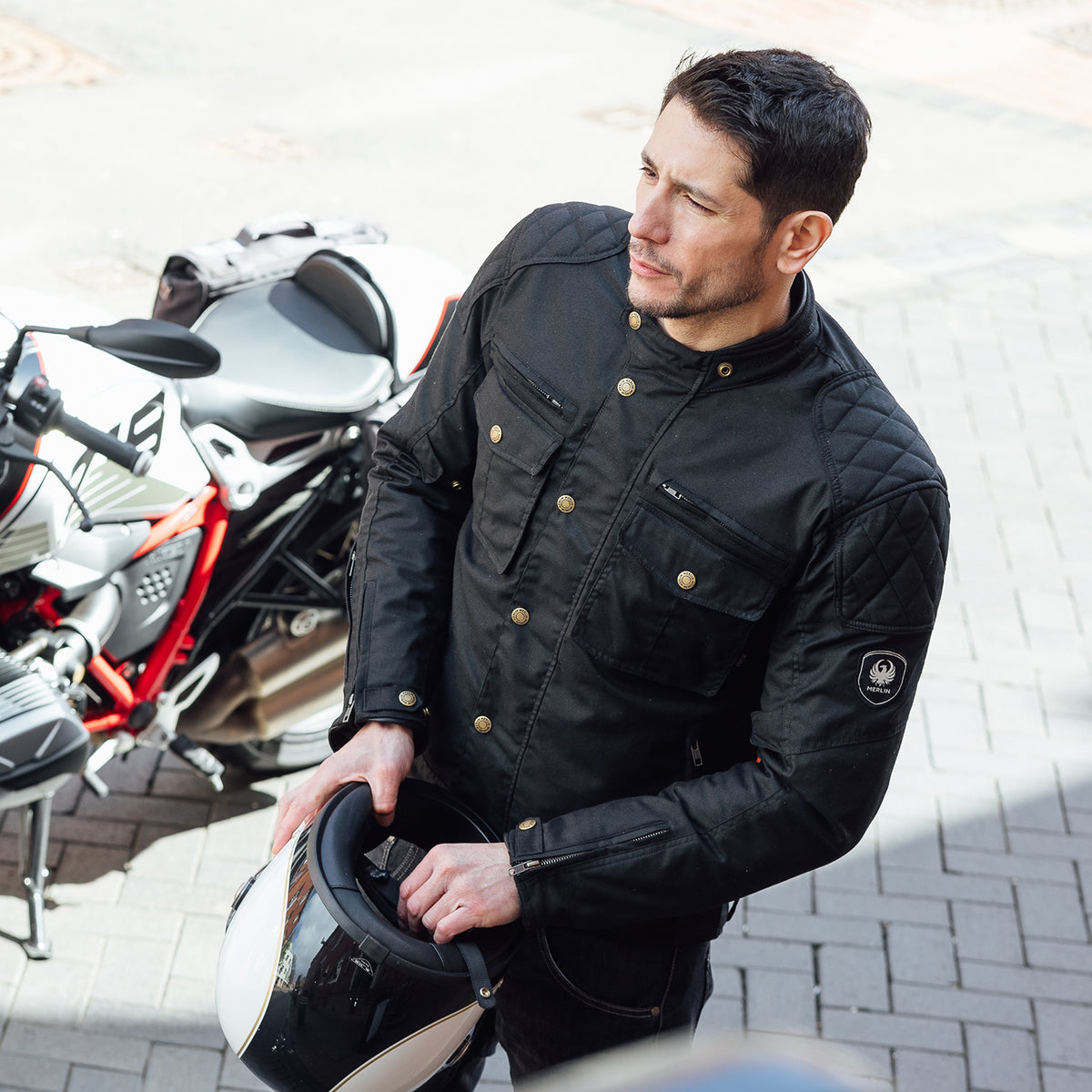 Perton II D3O Jacket – Merlin Motorcycle Clothing
