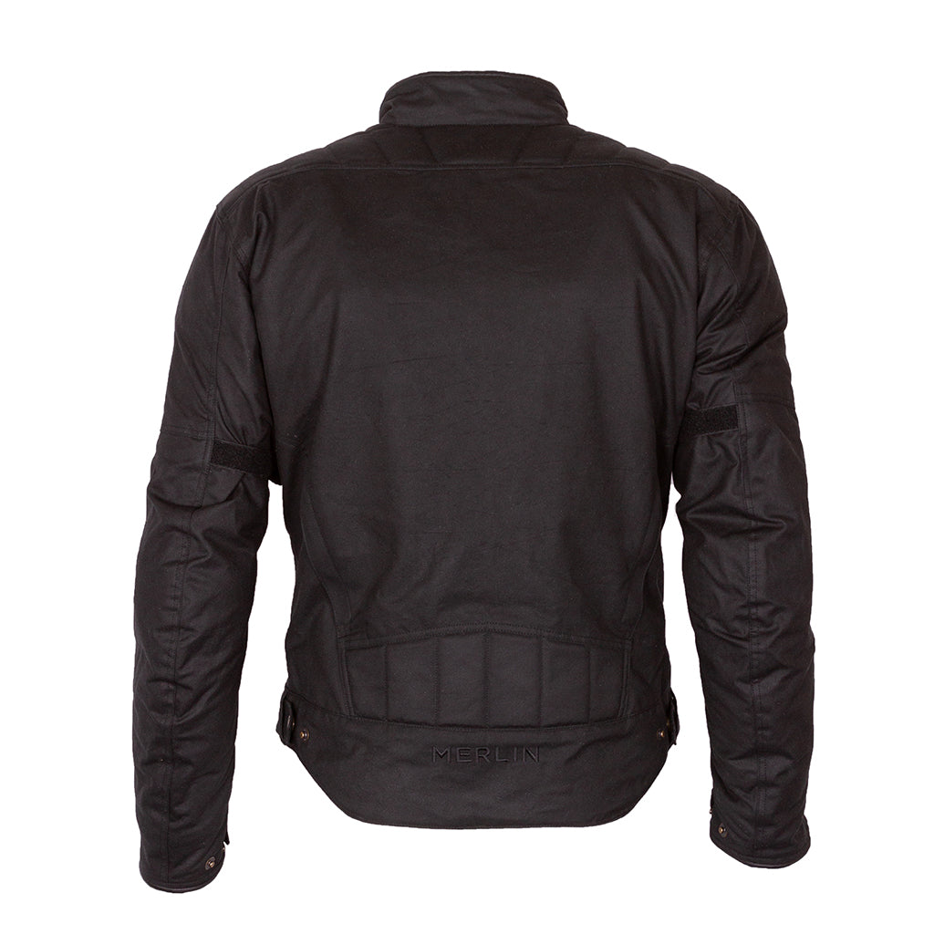 Barton II Waxed Cotton Motorcycle Jacket - Merlin Bike Gear – Merlin ...